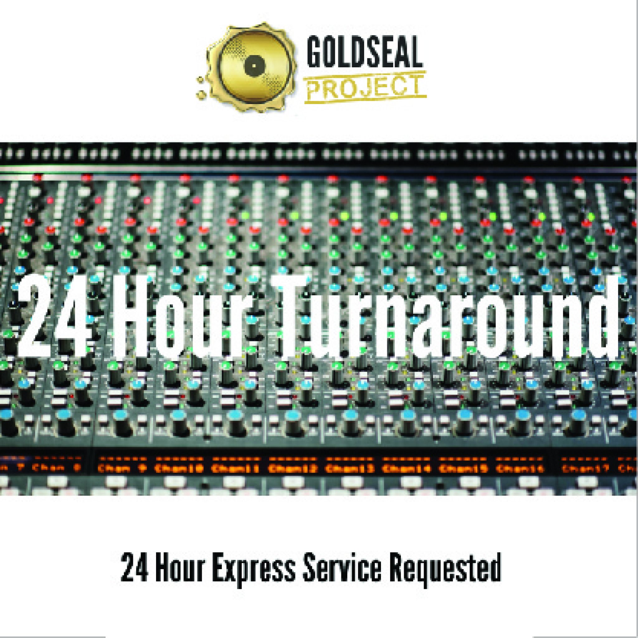 24 Hour Turnaround - Gold Seal Project – Music, Creativity & Enterprise ...